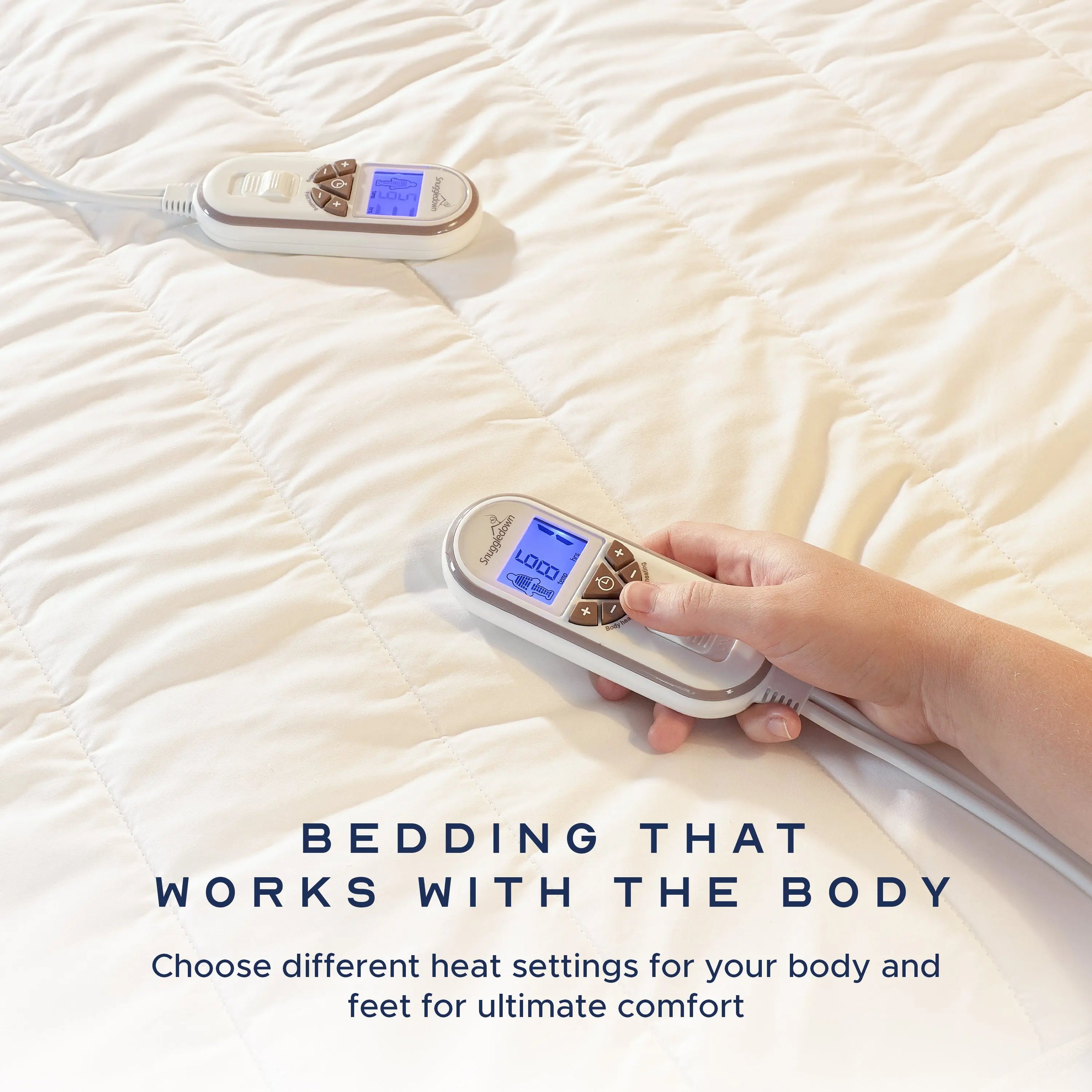 Intelligent Warmth Electric Blanket - Comfort and Control – Snuggledown