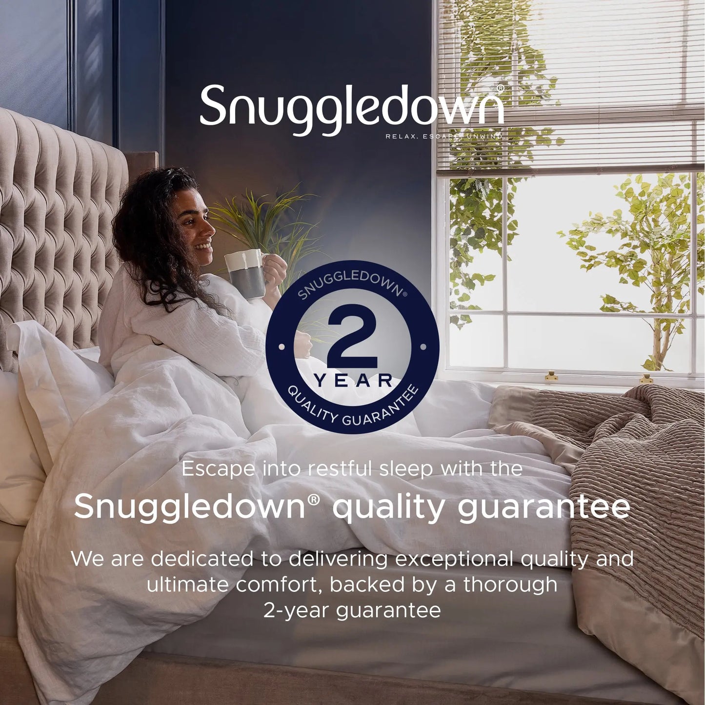 Luxurious Hungarian Goose Down Duvet for Ultimate Comfort – Snuggledown